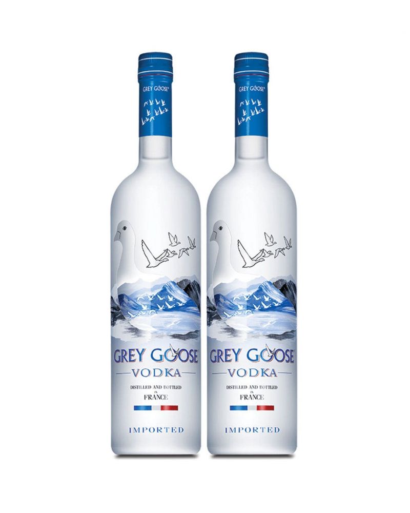 Grey Goose Twin Pack 2 x 1 Litre