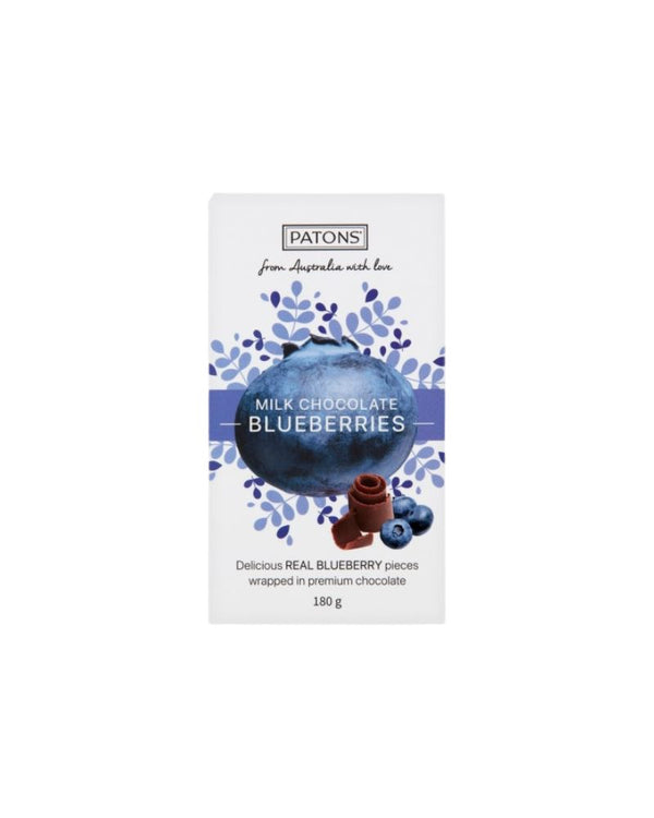 Patons Milk Chocolate Blueberries Cannister 180g