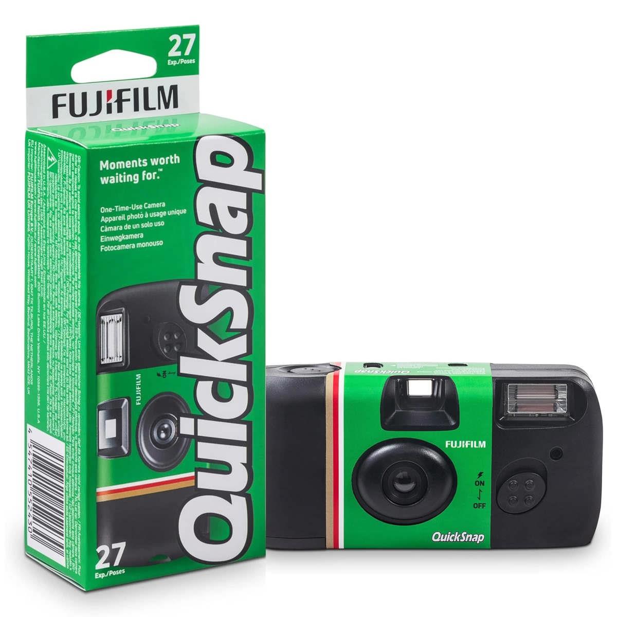 Fujifilm QuickSnap Flash Disposable Camera (27 Exposures)